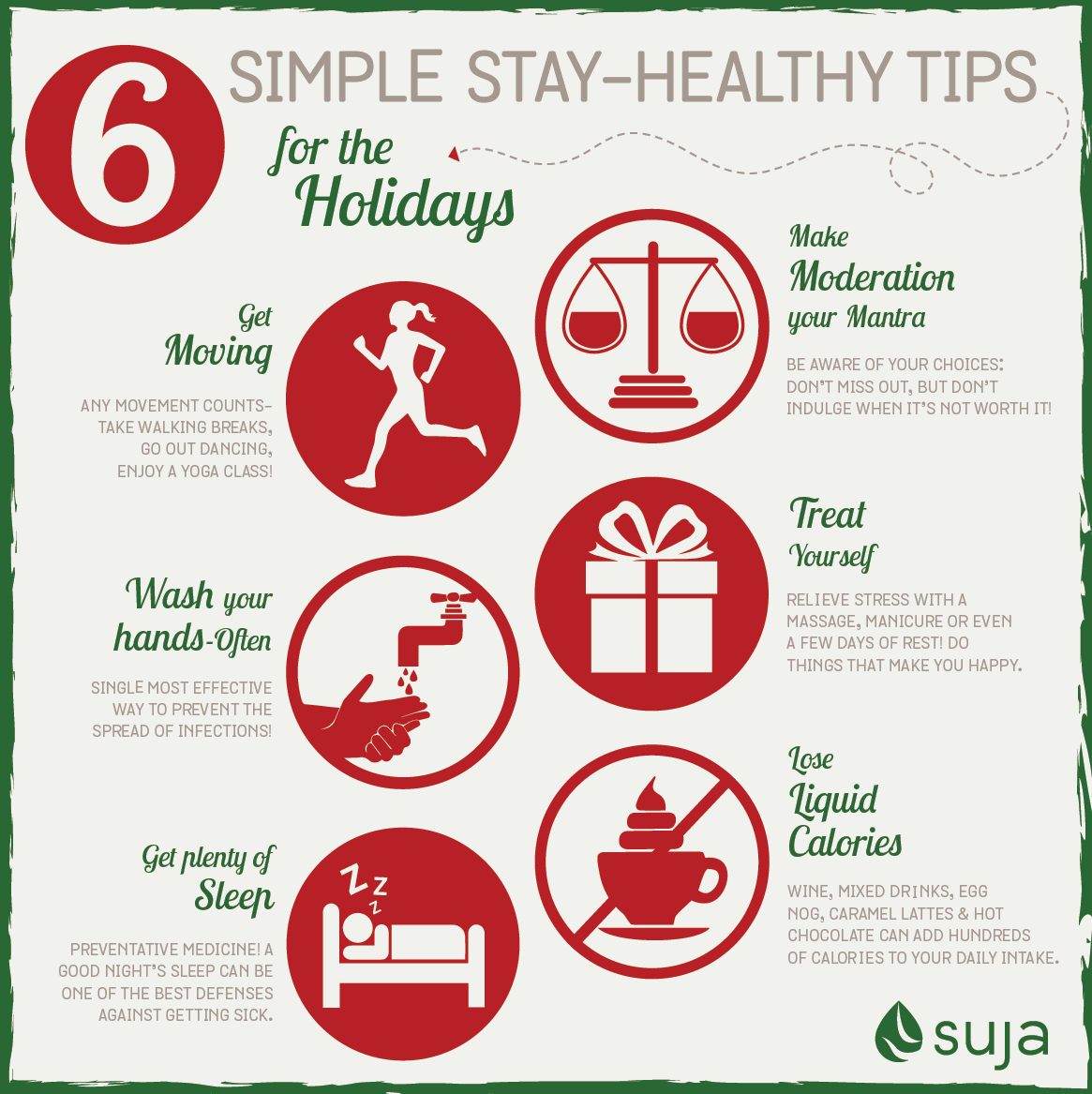 Staying Healthy During the Holidays | 6 Healthy Holiday Tips | Suja ... Staying Healthy During the Holidays | 6 Healthy Holiday Tips | Suja ...