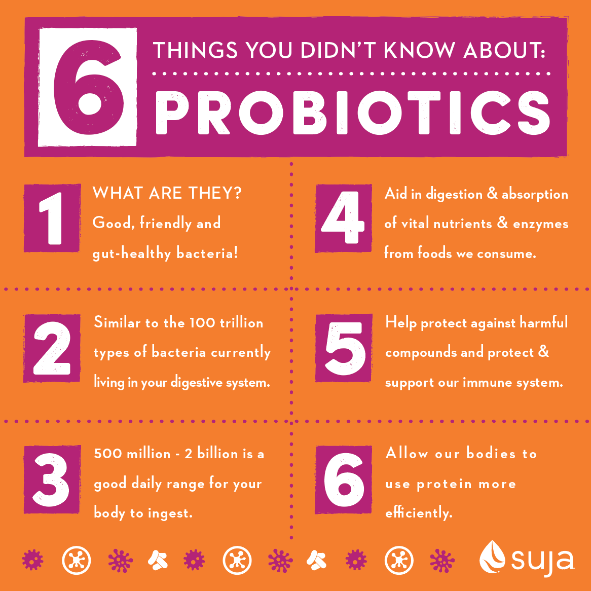 Probiotics Facts | What To Know About Probiotics – Suja Organic