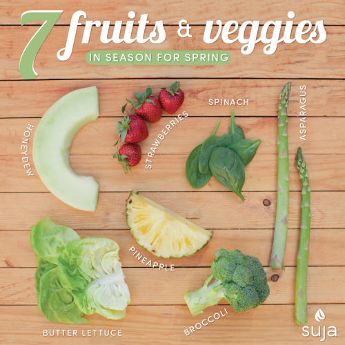 7 Fruits and Veggies in-Season for Spring – Suja Organic