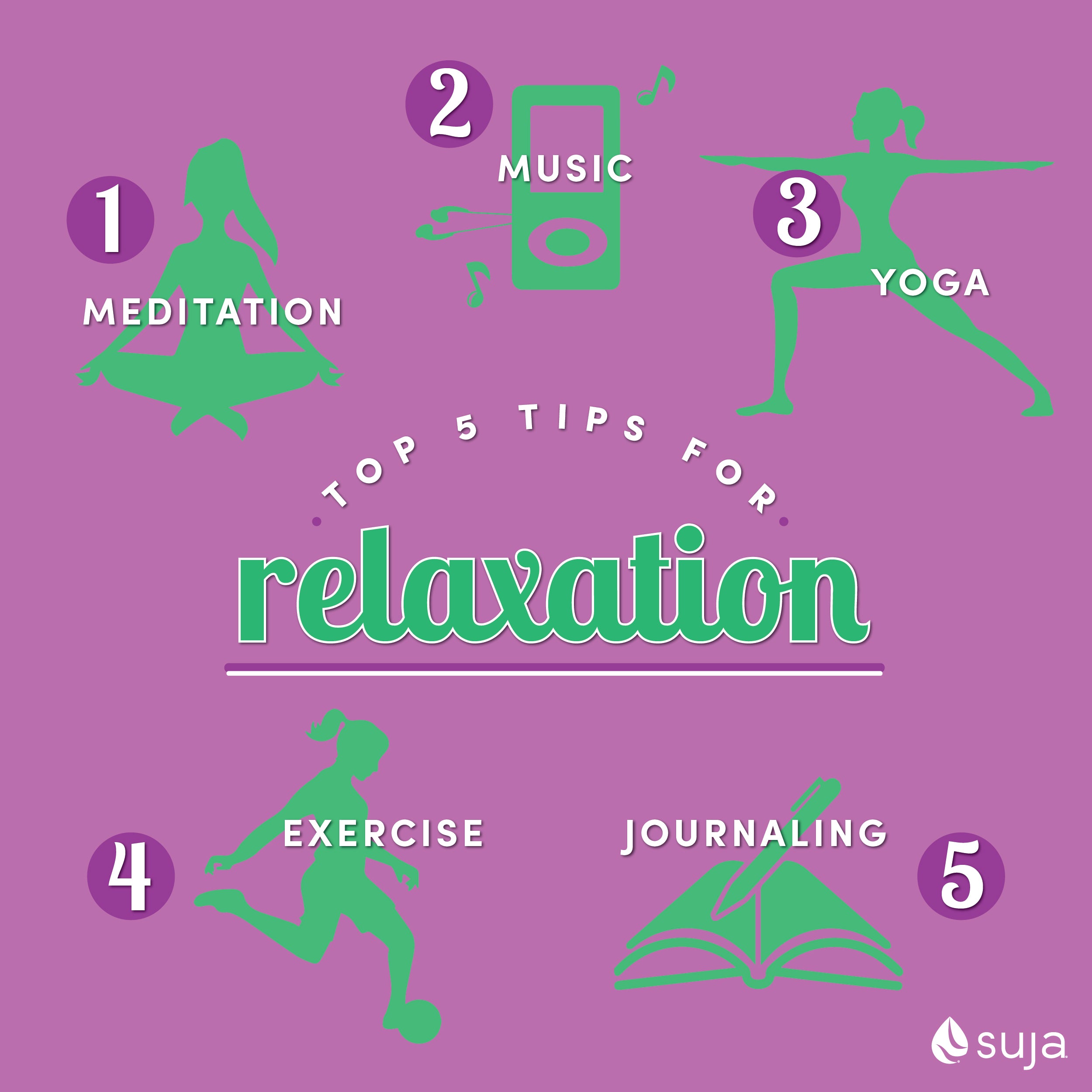 Top 5 Tips for Relaxation – Suja Organic