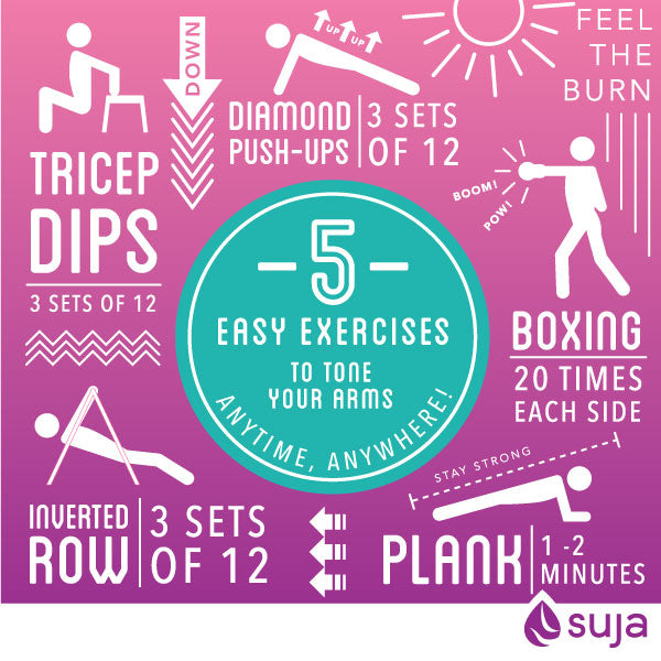 How to Tone Your Arms: 5 Easy Arm Exercises – Suja Organic