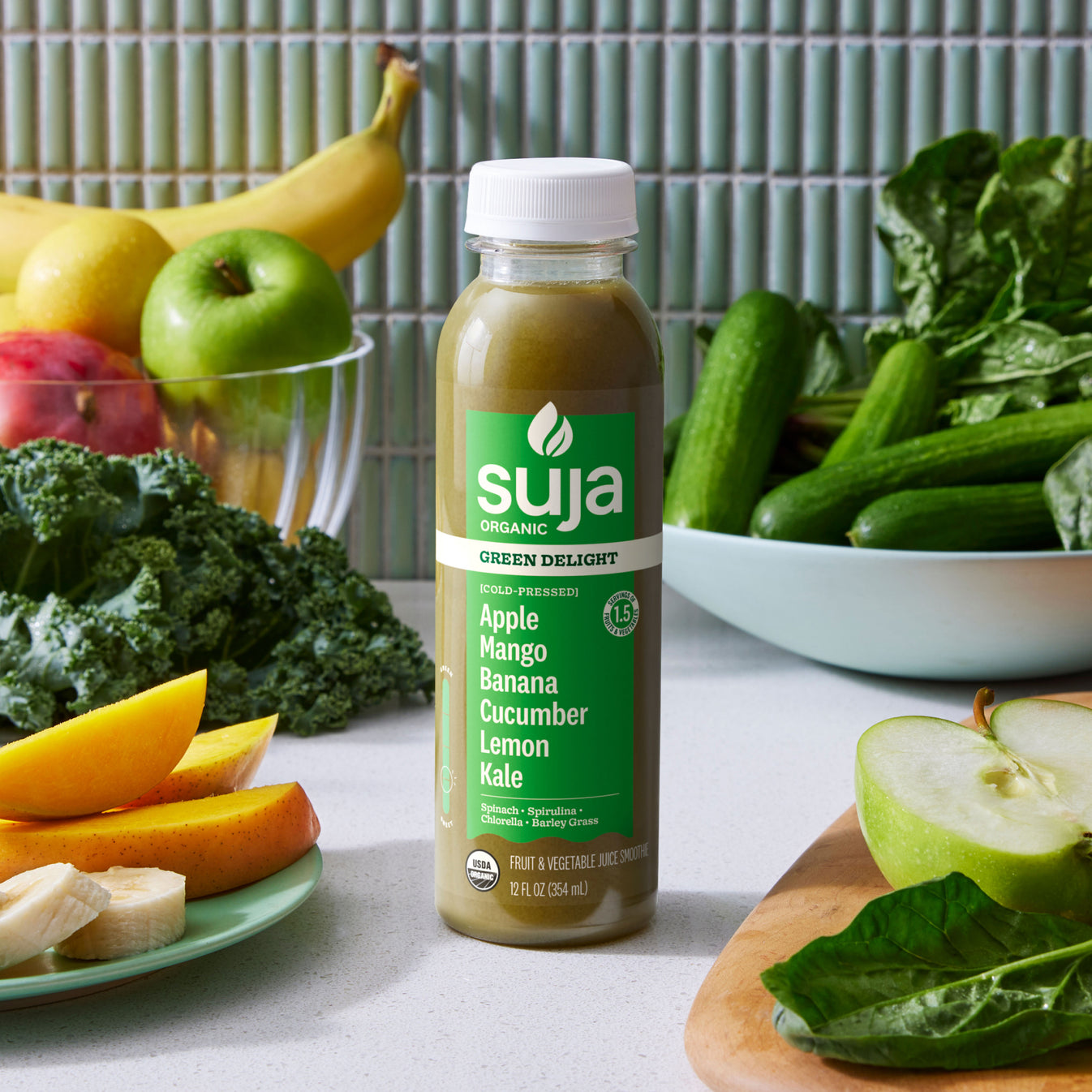 Green Delight | Cold Pressed Juices | Suja Organic