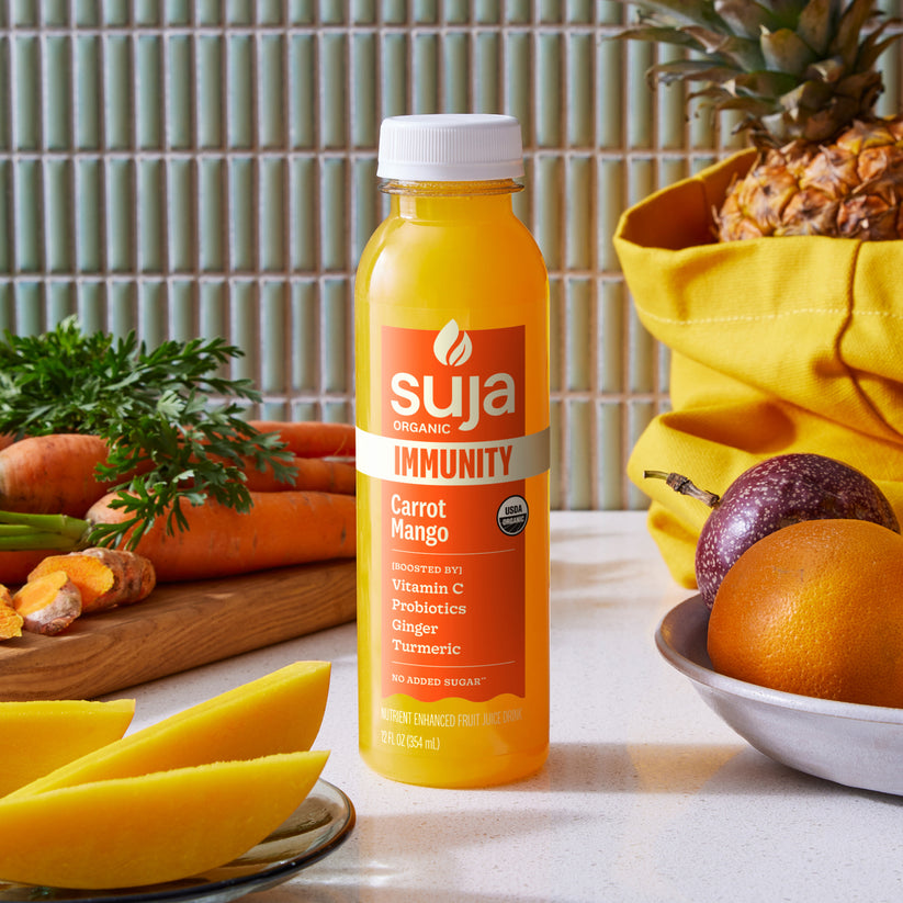 Immunity Juice Carrot Mango | Cold Pressed Juices | Suja Organic