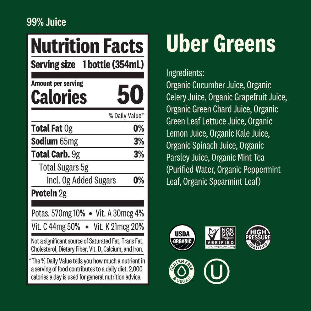 Green Juice Variety Pack | Cold Pressed Juices | Suja Organic