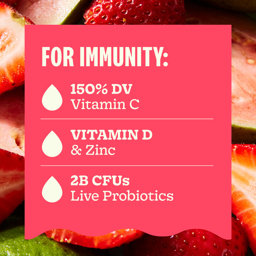 Strawberry Guava Immunity Drink | Elevated Nutrients™ | Suja Organic