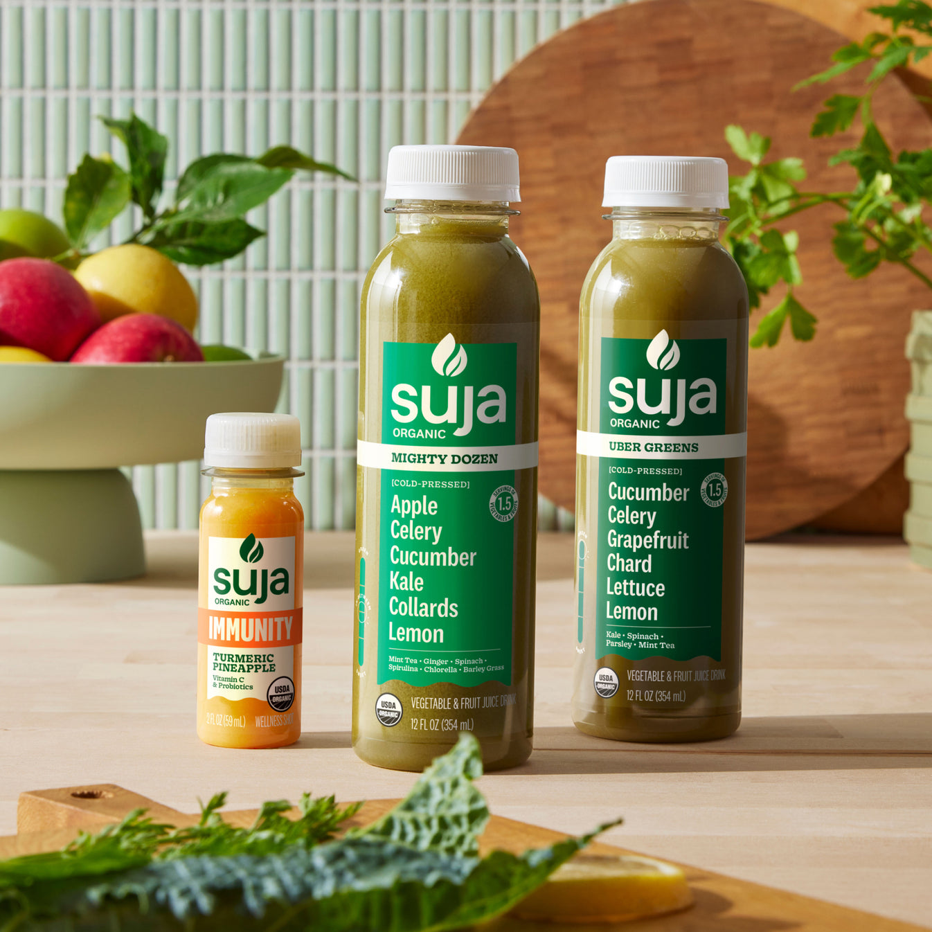 Uber Greens | Cold Pressed Juices | Suja Organic