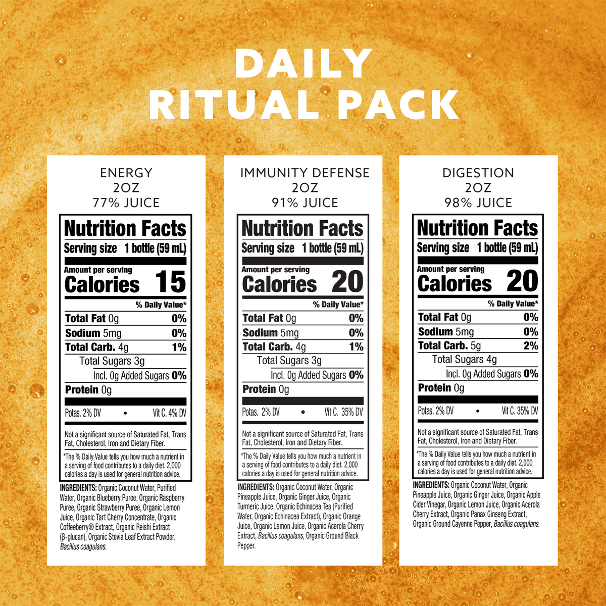 Daily Shots Variety Pack | Wellness Shots | Suja Organic