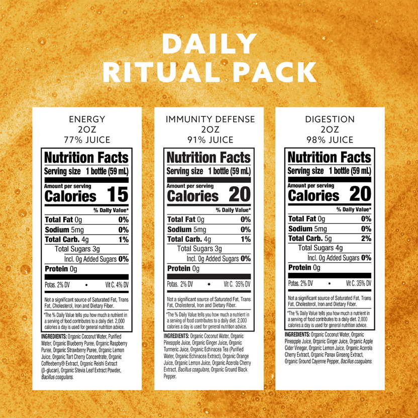 Daily Shots Variety Pack | Wellness Shots | Suja Organic
