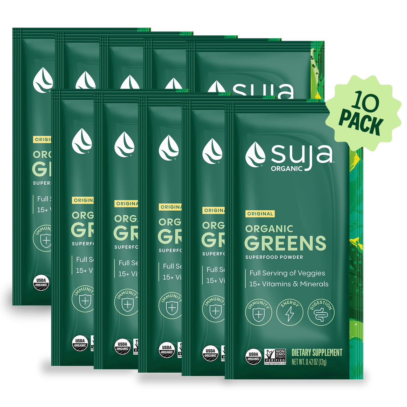 Organic Greens Powder Trial Pack | Suja Organic