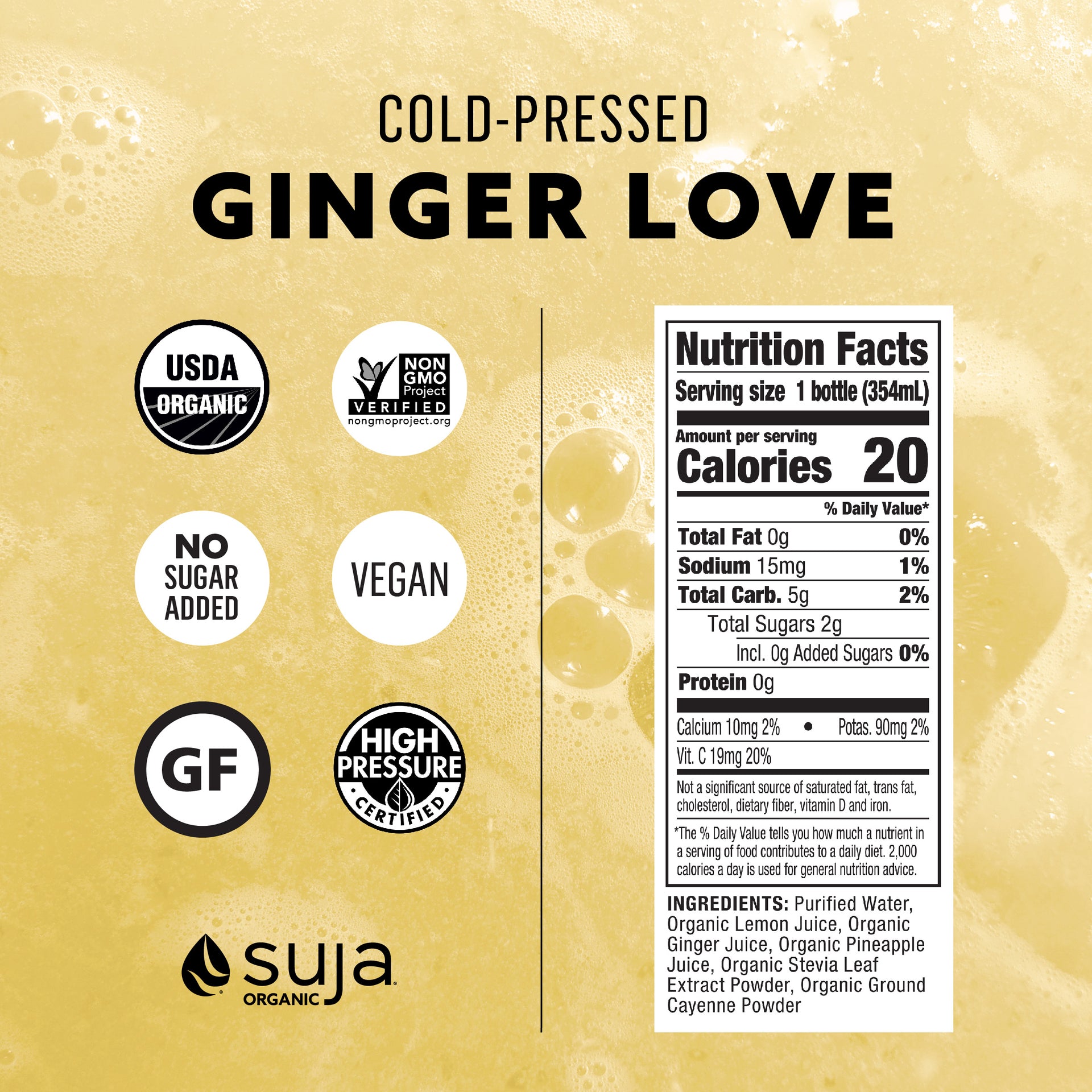Organic Ginger Juice | Cold Pressed Juices | Suja Organic