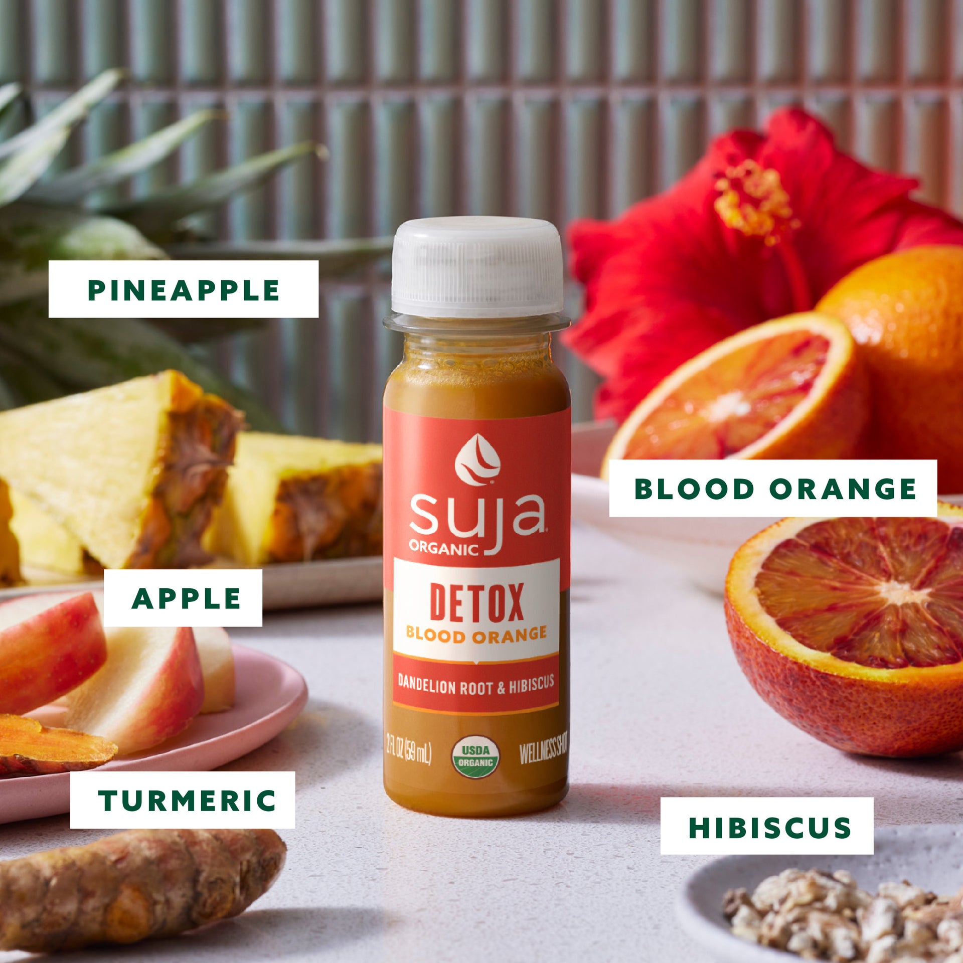 Detox Shot Blood Orange | Wellness Shots | Suja Organic
