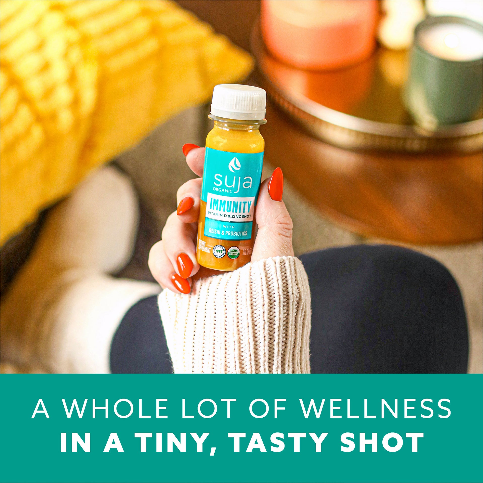 Vitamin D and Zinc Shot | Wellness Shots | Suja Organic