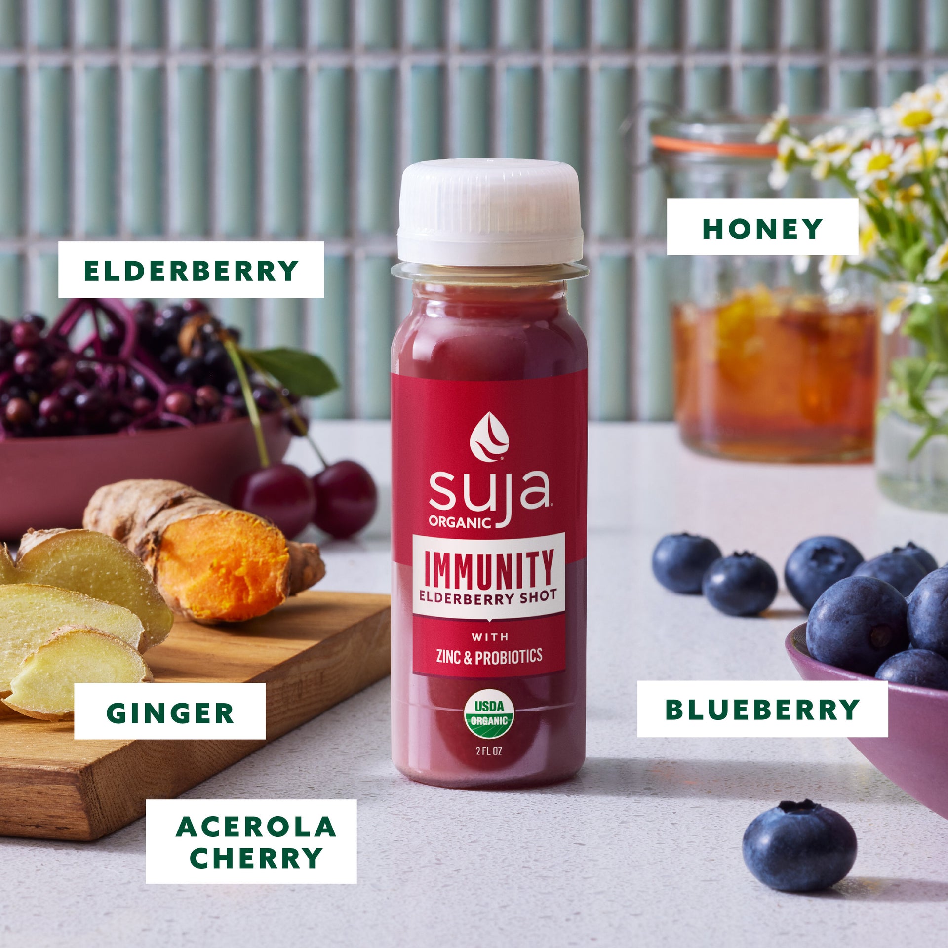 Elderberry Shot | Wellness Shots | Suja Organic