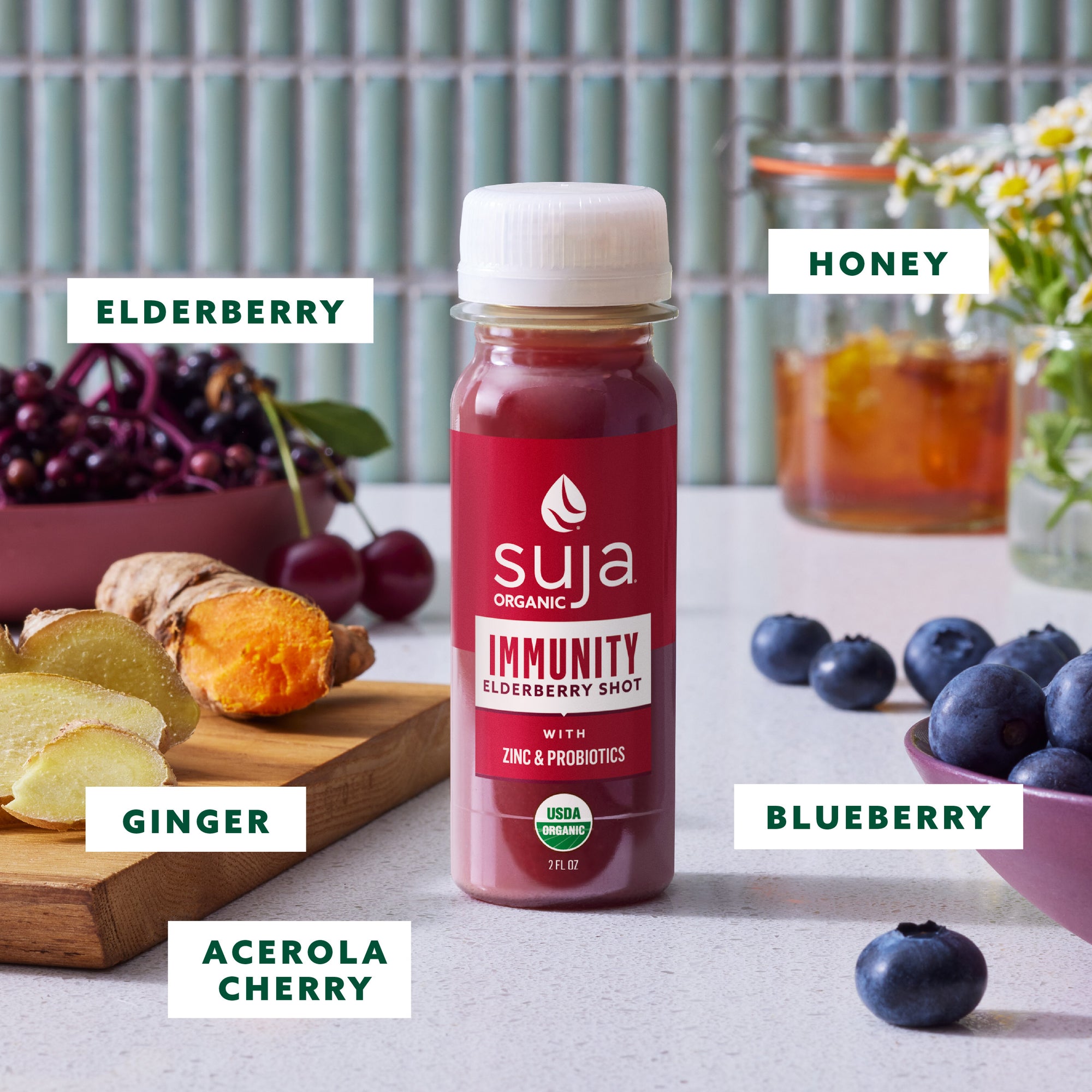 Elderberry Shot | Wellness Shots | Suja Organic