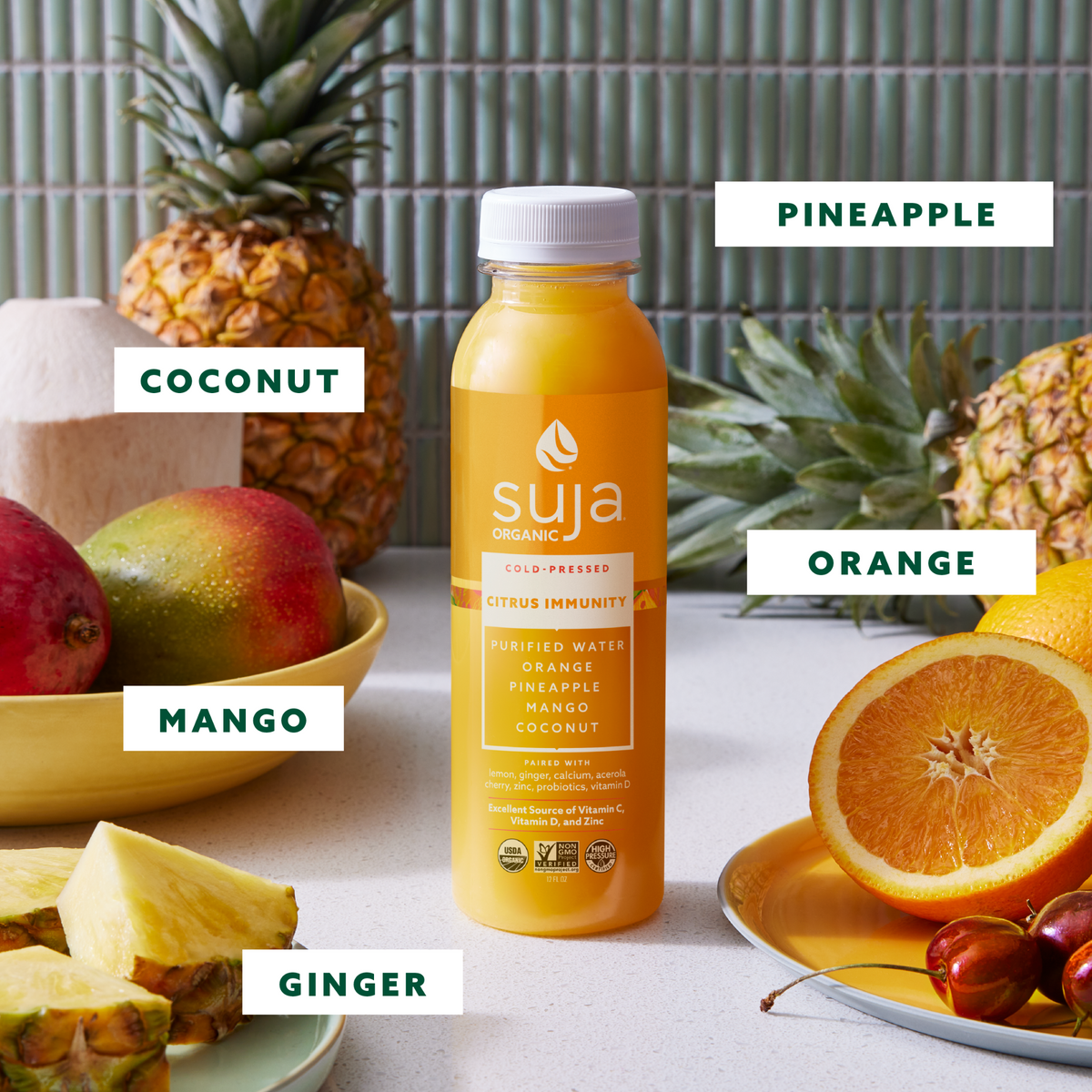 Ultimate Immunity Variety Pack | Cold Pressed Juices | Suja Organic