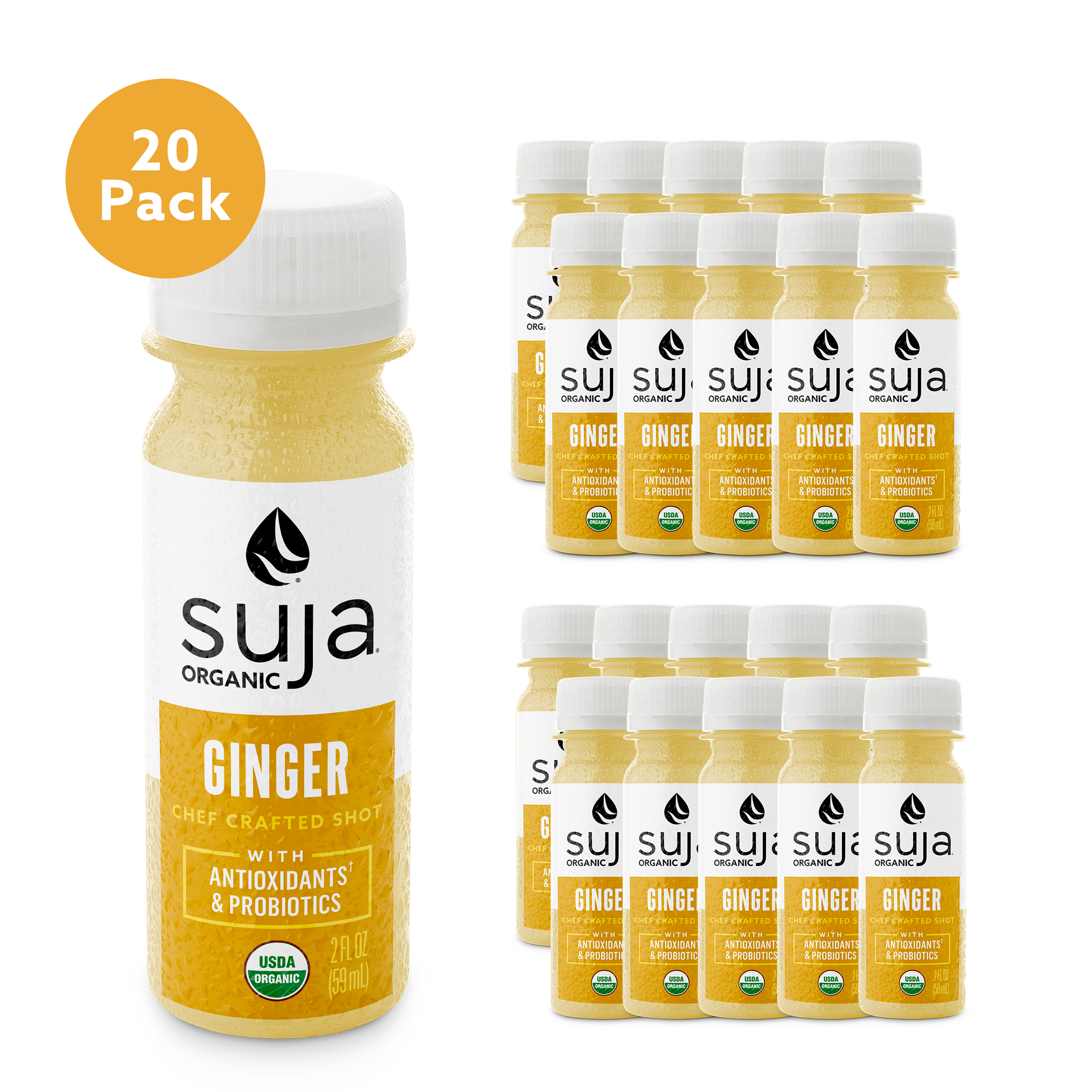 Ginger Shot With Probiotics & Antioxidants#N# – Suja Organic