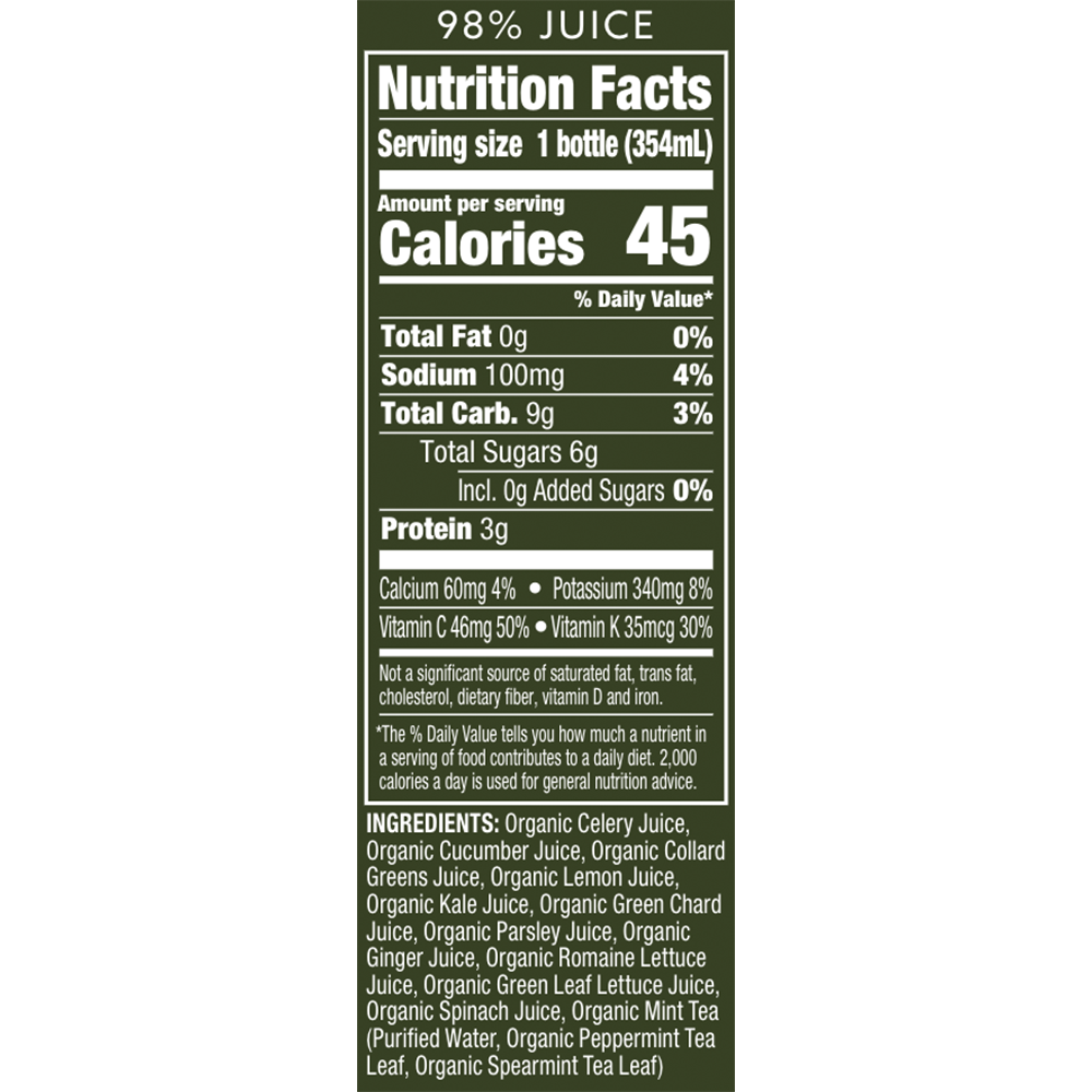 Lowest Calorie Juice | Cold Pressed Juices | Suja Organic